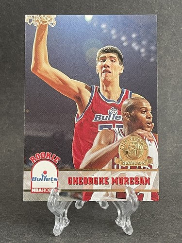 1993-94 nba hoops 5th anniversary Gold George Muresan rookie #418 | eBay