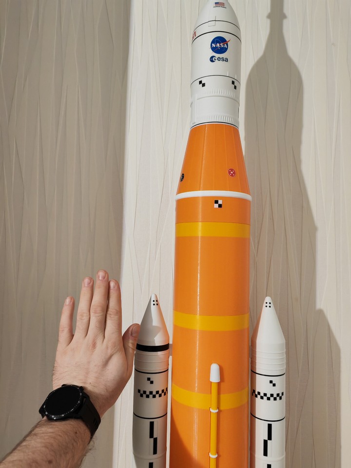 Nasa SLS Artemis 1 Kit Rocket Model 1360mm 1:72 54inch Scale with ...