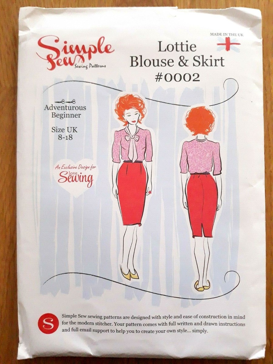 Simple Sew Lottie Blouse Pattern