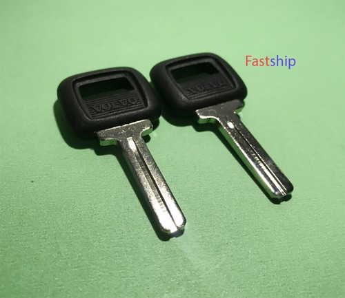 2x Blank Key Uncut For Volvo 760 780 940 960 850 GLT C70 S80 S70 V70 ...