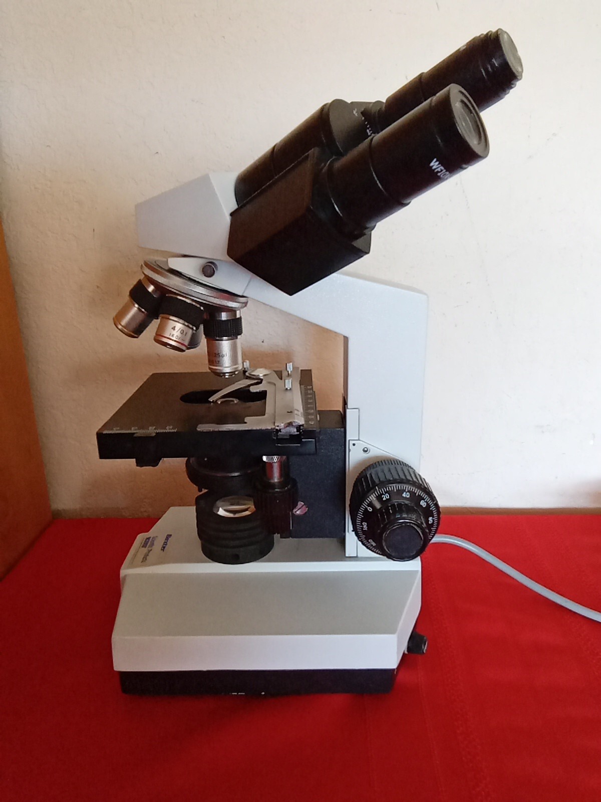 Baxter Scientific M3000 Microscope w/4 Lenses | eBay