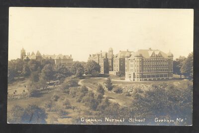 RPPC GORHAM MAINE GORHAM NORMAL SCHOOL VINTAGE REAL PHOTO POSTCARD | eBay