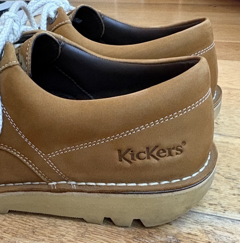 Kickers Unisex Kick Lo Shoes Tan | eBay UK
