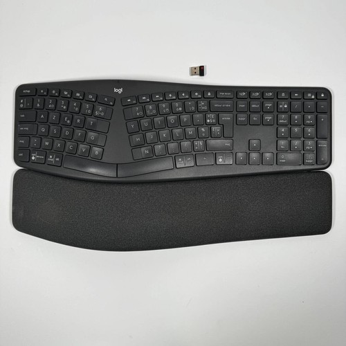 Clavier ergonomique sans fil Logitech ERGO K860 - repose-poignets ...