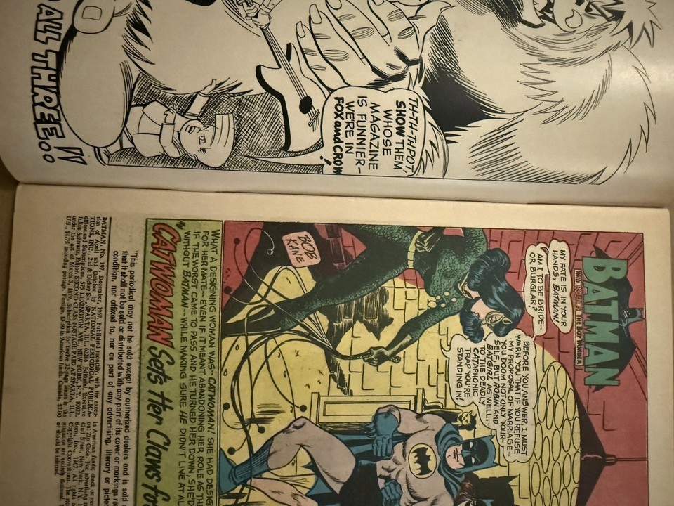 BATMAN #197, DC COMICS, POISON IVY, CATWOMAN, BATGIRL, SILVER AGE, F/VF ...