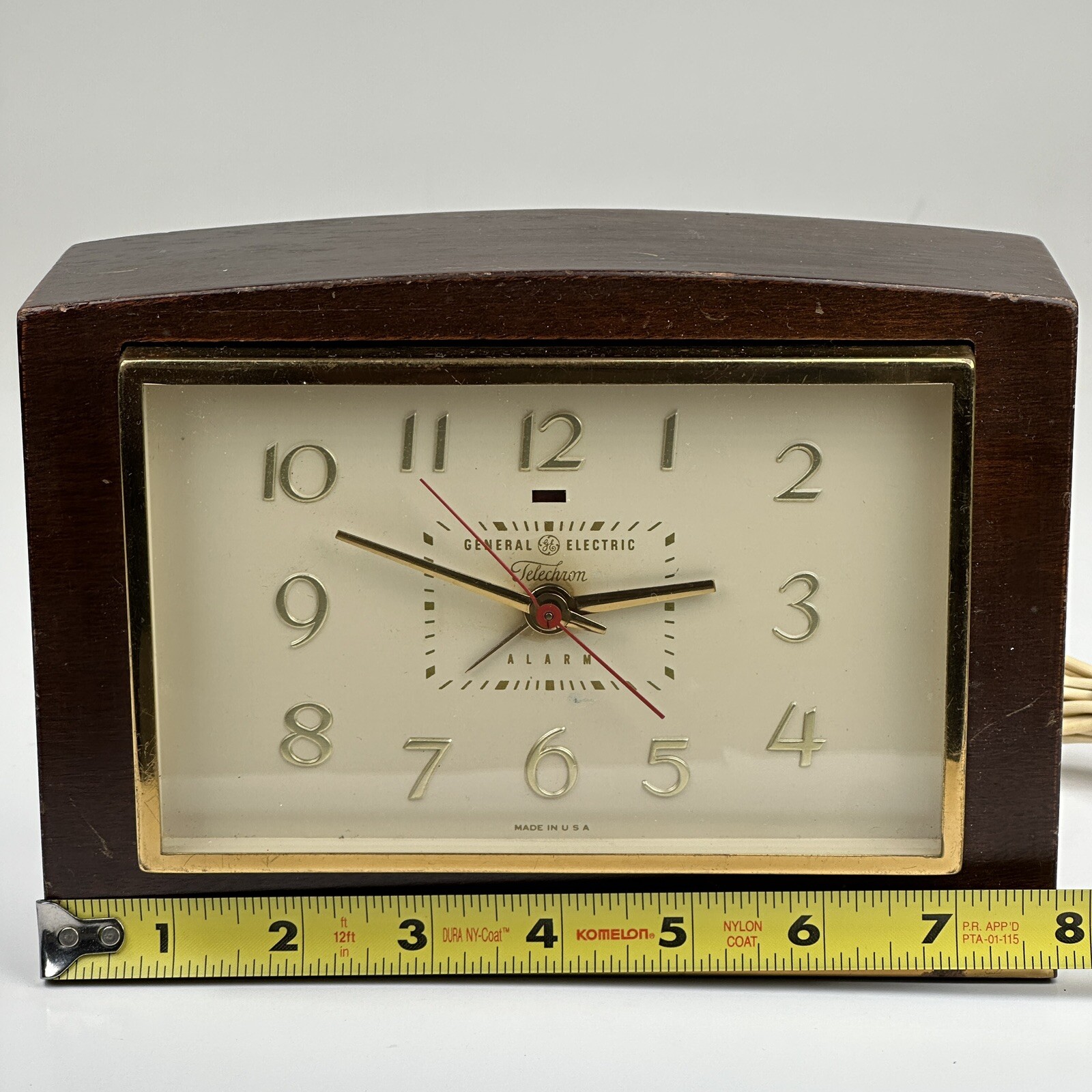 Vintage GE Telechron 7H188 “Candlewick" Electric Desk Clock & GE ...