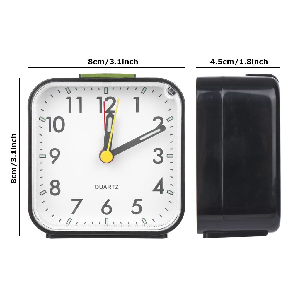 Operated With Night Light Bedside Clocks Number Clock Alarm Clock Home ...