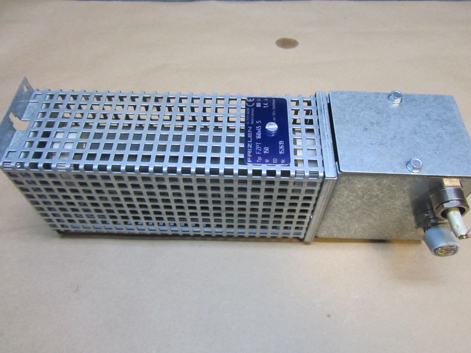 FRIZLEN 80 OHM POWER RESISTOR FZPT 165x45s 150 watts D-71711 | eBay