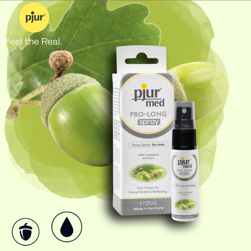 Pjur Med PRO LONG Spray Verzögerungsspray für Mann Delay Potenzhilfe 🍆 ...