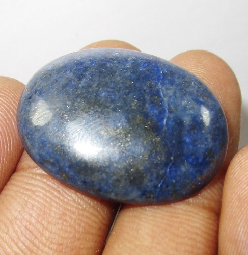 100% Natural Lapis Lazuli Loose Gemstone 22.70 Ct Certified With Free ...
