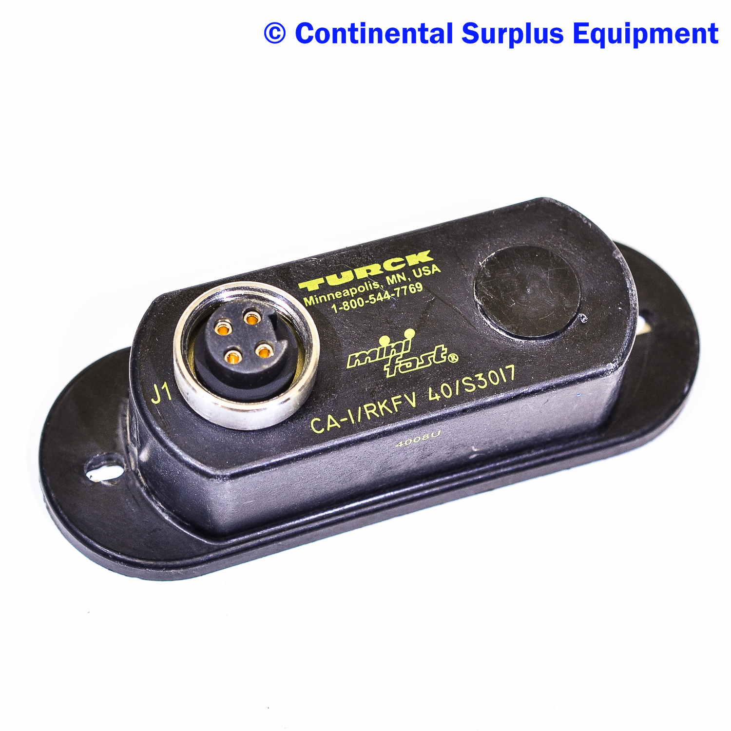 Turck Minifast Conduit Adapters CA-1/RKFV 40/S3017 (Missing Gasket ...