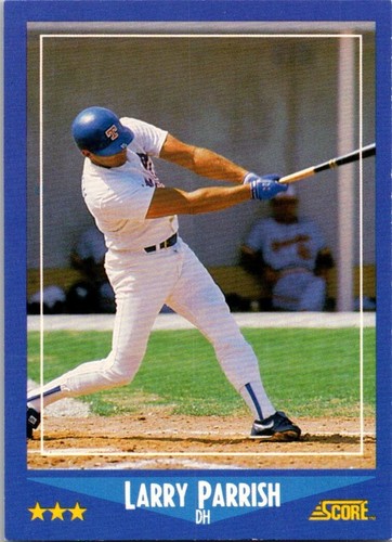 1988 Score Larry Parrish #191 Texas Rangers | eBay