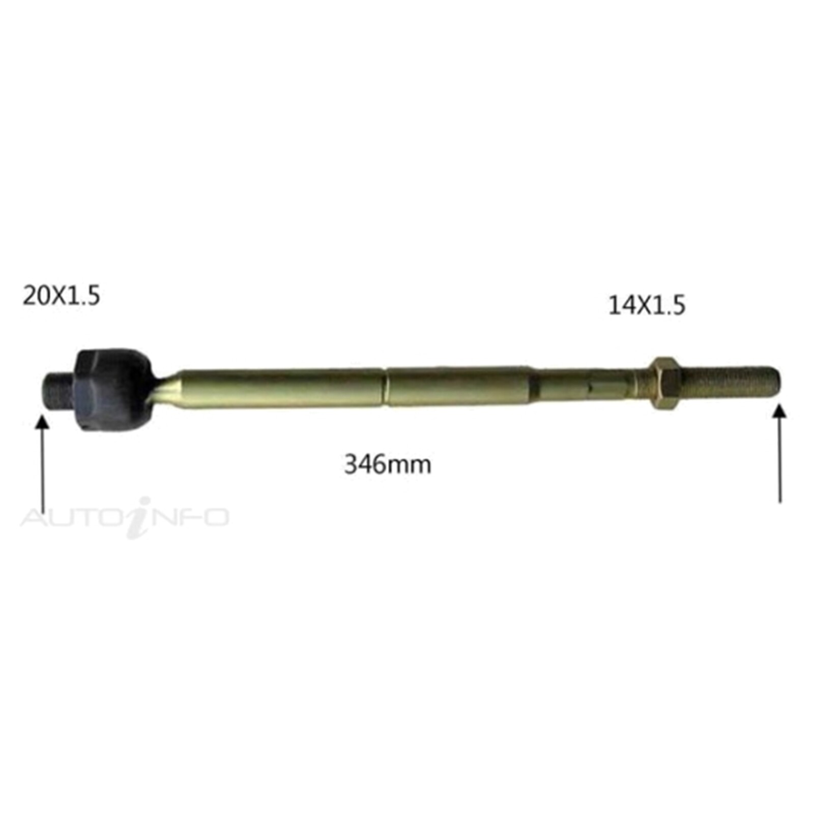 Steering Rack End for Nissan ELGRAND AVE50 AVWE50 4cyl 3.2L QD32ETi 1997~1999 | eBay