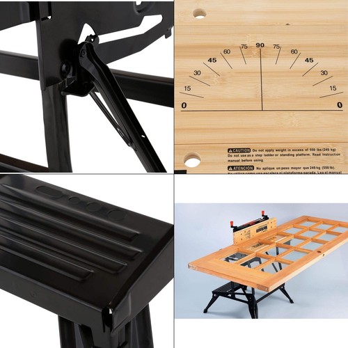 Workmate 425 30 In. Folding Portable Workbench And Vise | Project Black ...