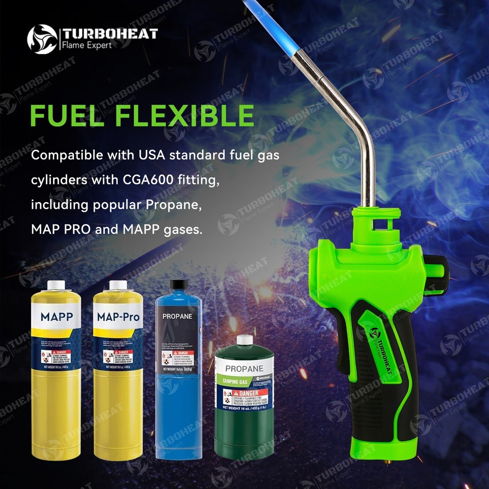 Propane Torch Trigger Start Propane Torch Head with Igniter All-Purpose ...