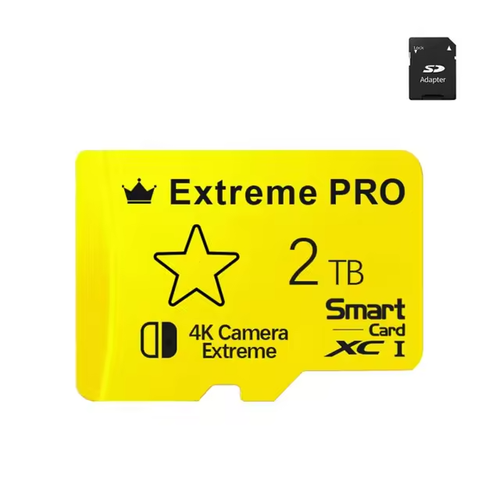 Extreme Pro 2TB A2 U3 Micro SD Transfer 200MB/s Memory Card For ...
