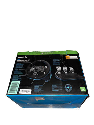 Logitech G920 Driving Force Racing Wheel - Open Box - Includes Pedals ...