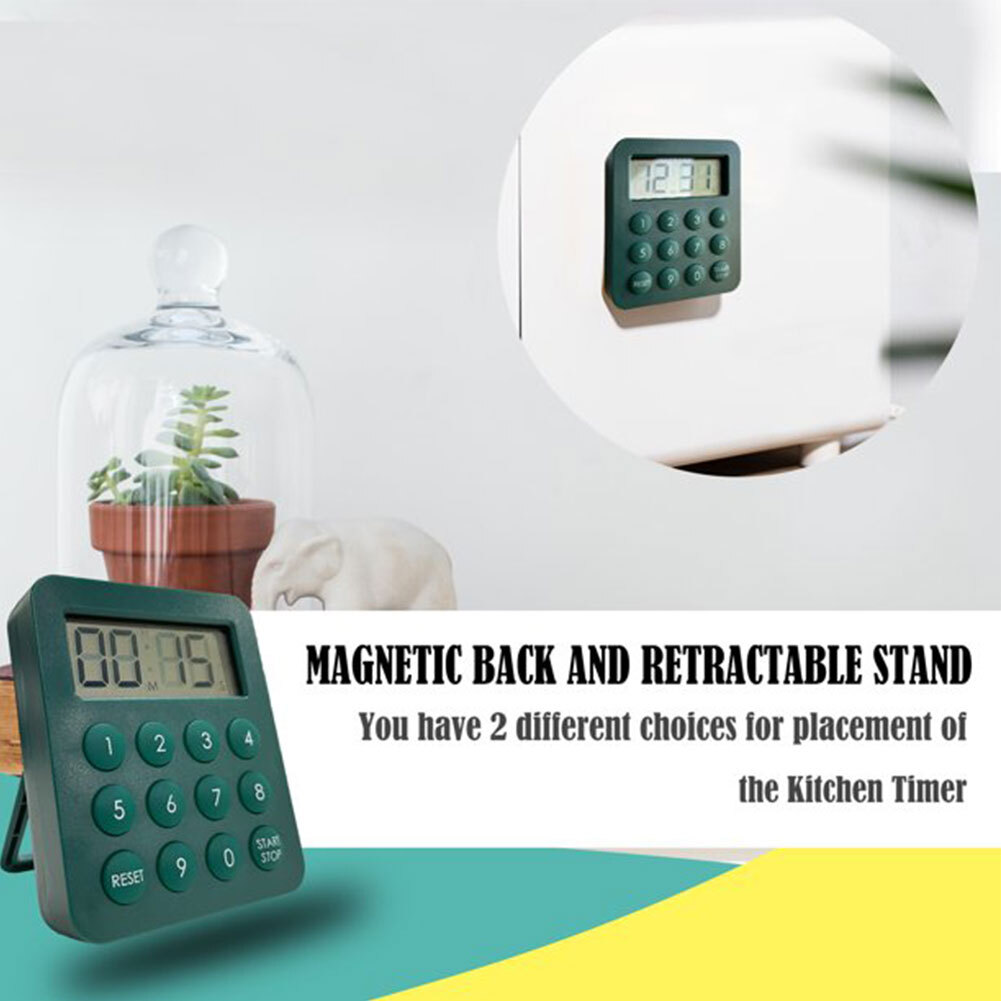 Home Supplies Mini Portable Cooking Alarm School Kitchen Timer Accurate ...