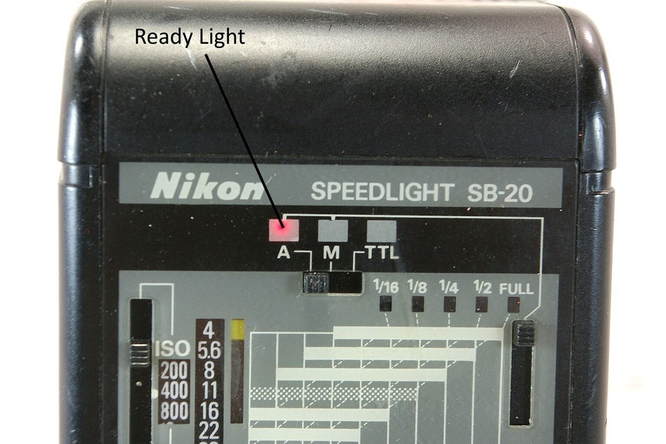 Nikon Speedlight SB-20 Shoe Electronic Flash TESTED WORKS for Parts ...