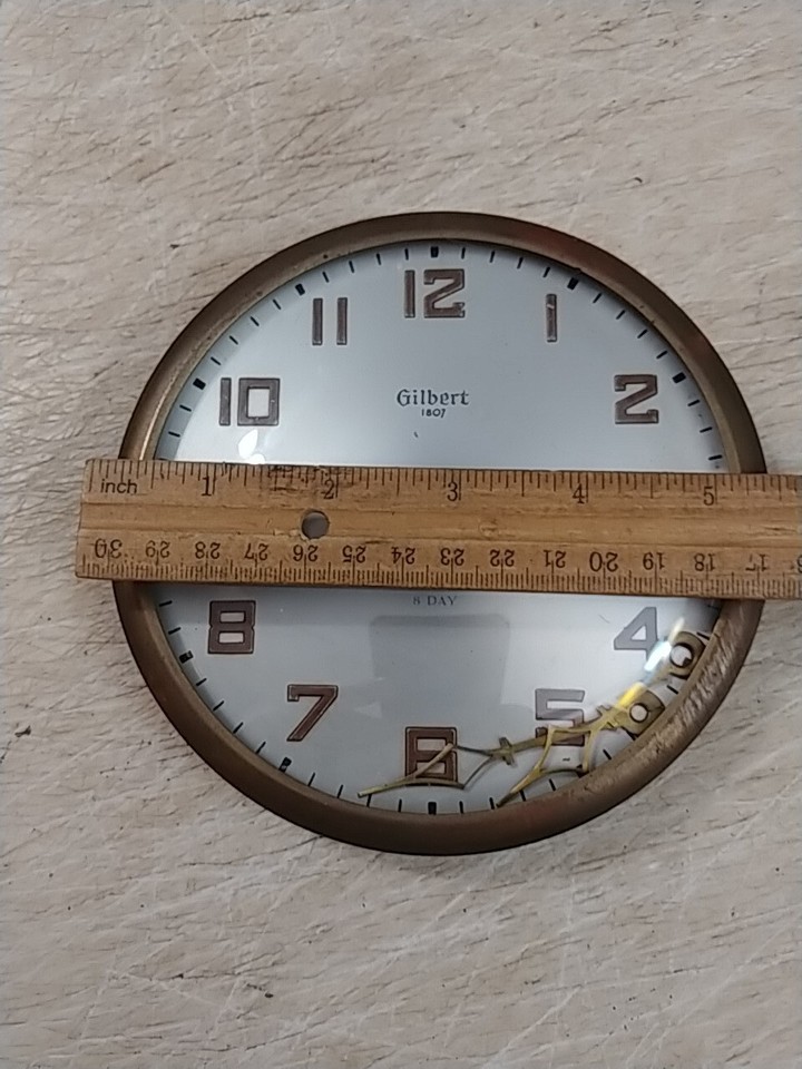 GILBERT KITCHEN WALL CLOCK DIAL & BEZEL & GLASS & HANDS | eBay