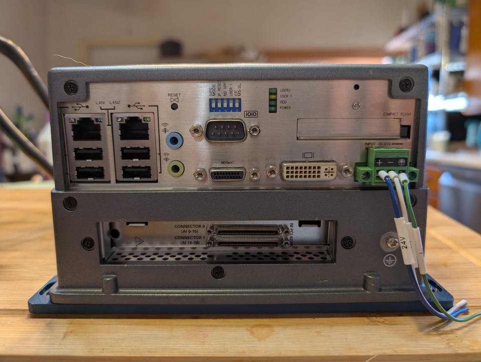 NI-3110 Industrial Controller w/ NI PCI-6225 DAQ Boots to Windows ...