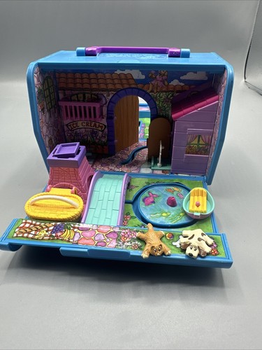 Vintage 1995 Pound Puppies & Purries Wedding Playset Carrier Honeymoon ...