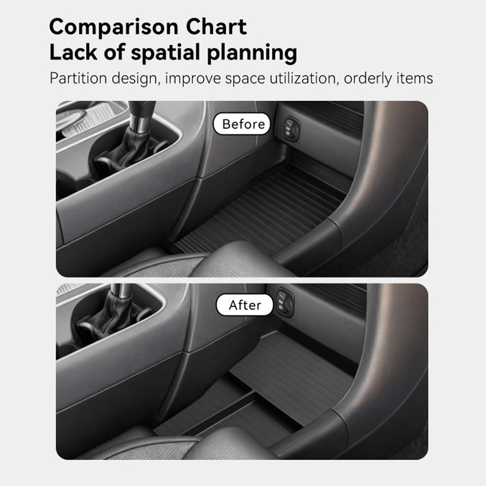 Easy Install Center Console Storage Box for Hyundai Palisade 2026 Plus ...