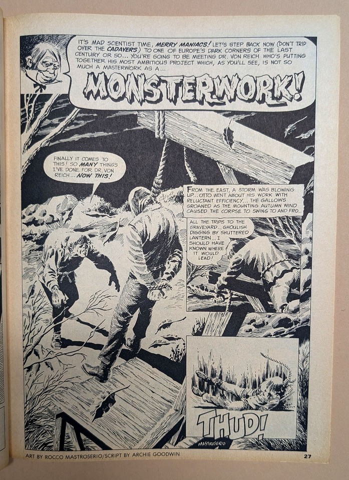 Eerie #3 Warren 1966, Frank Frazetta Cover & Art, Colan, Toth, Ditko ...