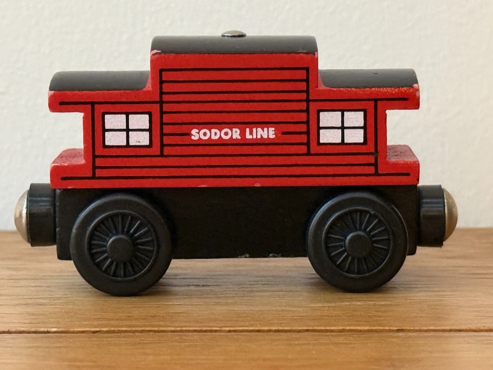 Red Sodor Line Caboose - Thomas and Friends Wooden Railway | eBay