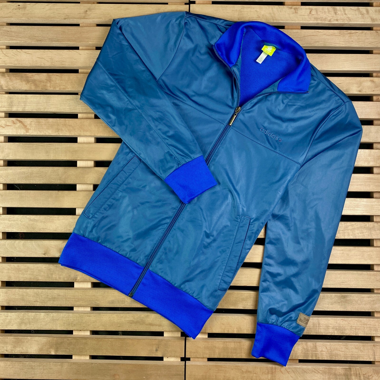 Mens Bomber Tracksuit Jacket Adidas Neo Label Size S - Gem