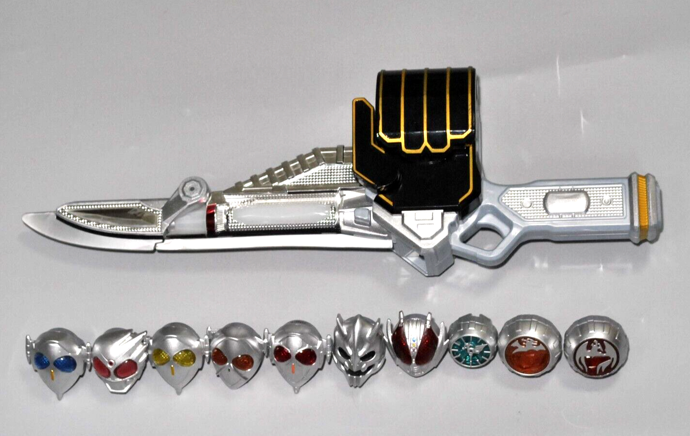 Kamen Rider Wizard DX Wizar Sword Gun + 10pcs Wizard Ring Bandai from ...
