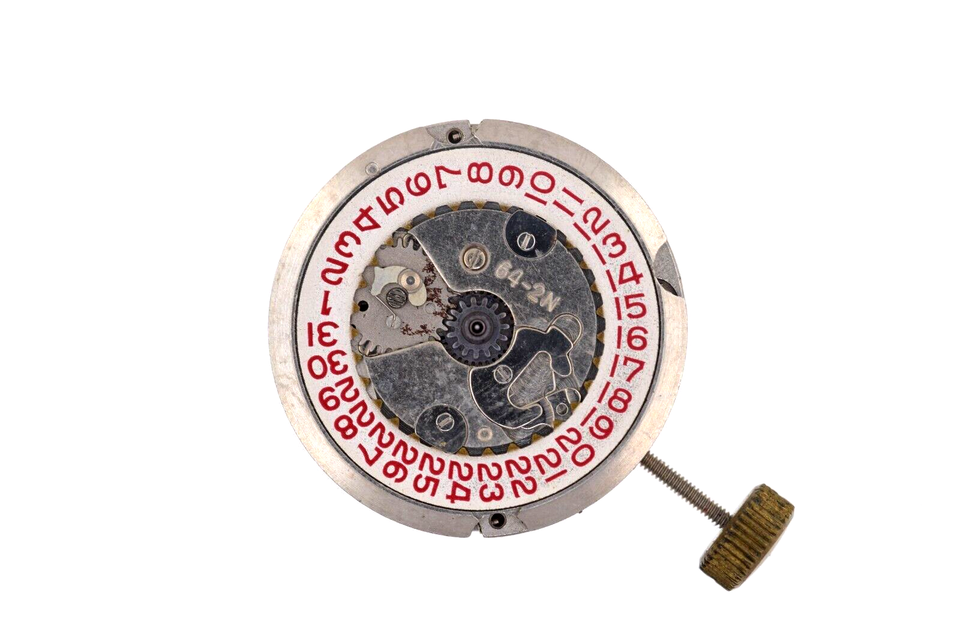 FHF 64-2N NOS Watch Movement Red Date (3431) | eBay