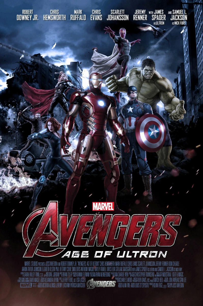 Avengers 2 Poster Official