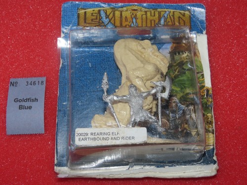 HHG 20029 Rearing Earthbound Elf Elven Rider Metal Figures Warzone ...