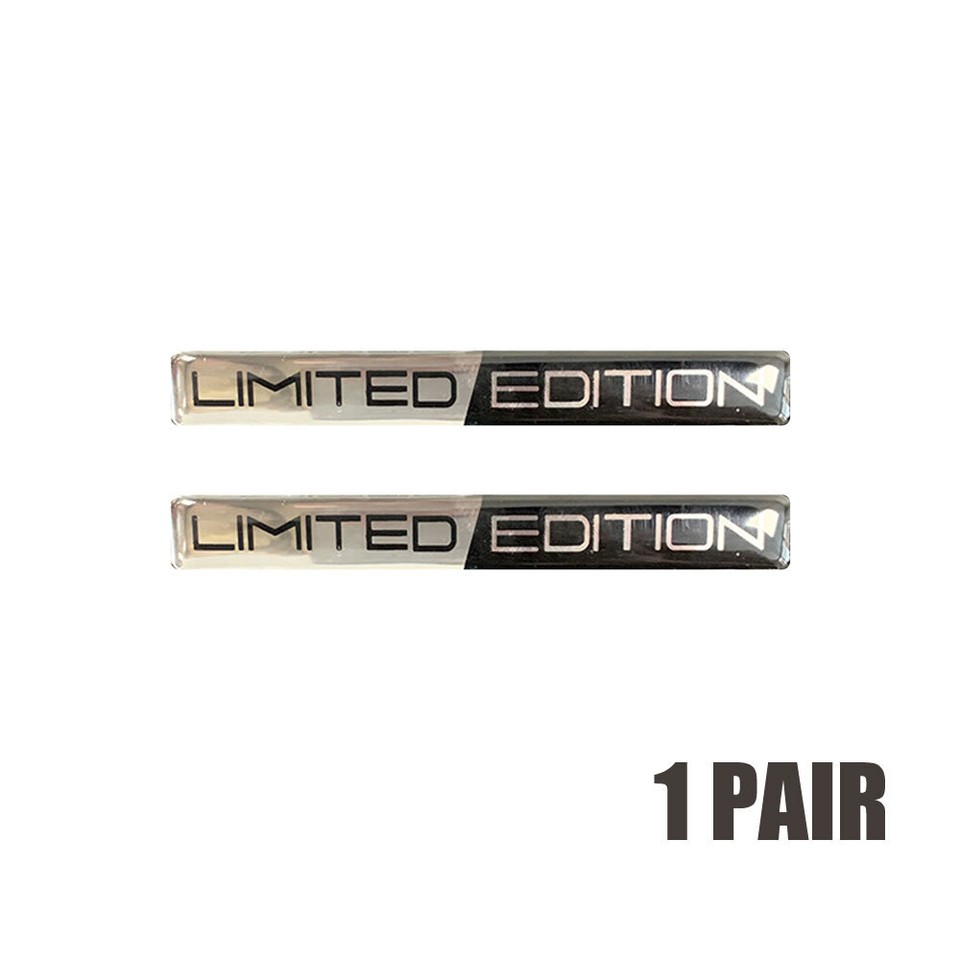2x 3D Limited Edition Logo Car Styling Emblem Badge Bumper Fender ...