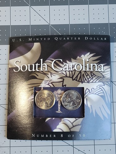 2000 South Carolina SC State Quarters Coins Of America Set 8 Of 50 | eBay