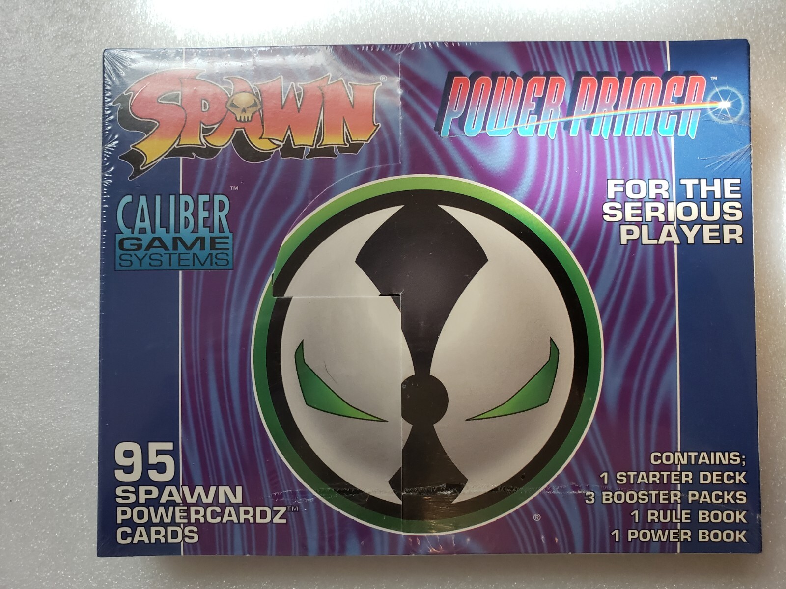 Spawn Power Cardz Box 1995 TMP Inc Rare Htf Image Caliber Game Systems ...