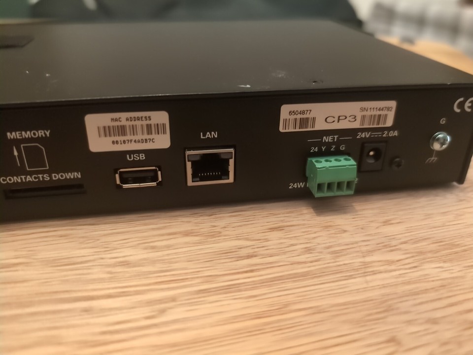 Crestron CP3 Home Automation Control 3-series Processor with connectors ...