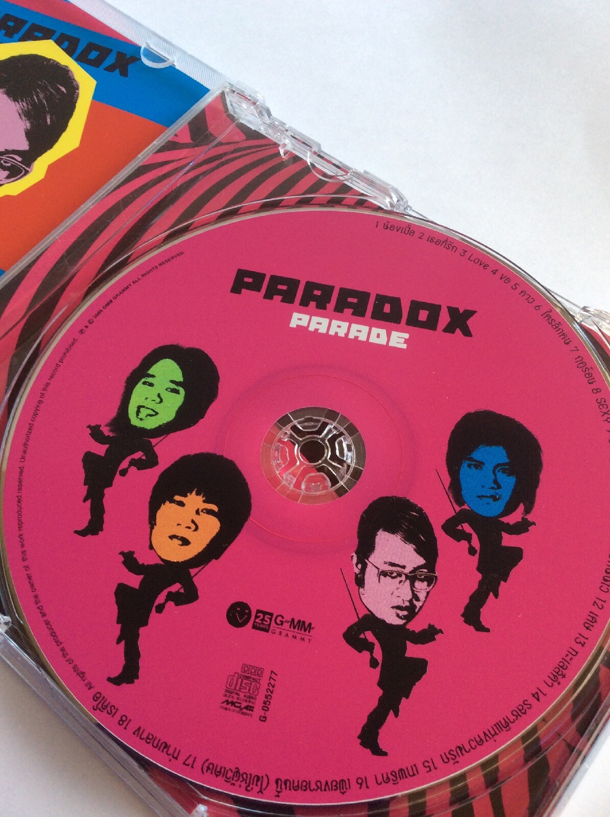 Paradox Parade CD Thai Indie Rock Tar Sexy Love Ittipong Kridakorn Na ...