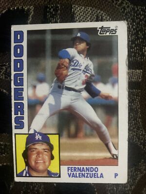 1984 Topps - #220 Fernando Valenzuela | eBay