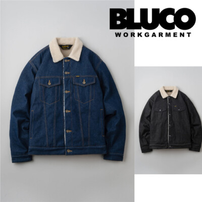BLUCO (JAPAN) DENIM BOA RIDERS JACKET | eBay