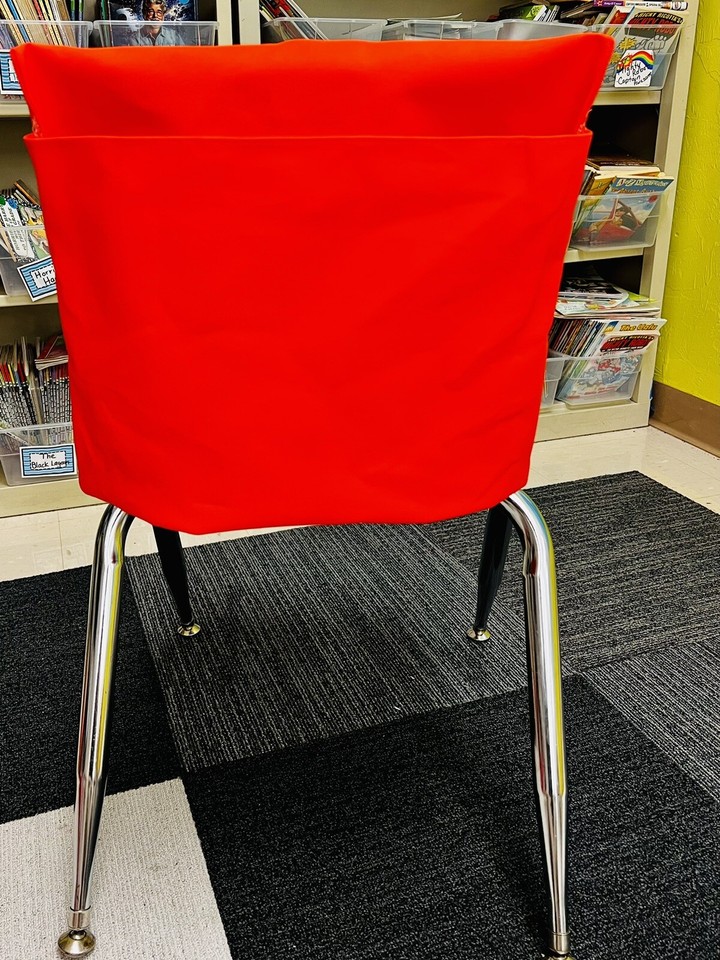 1 SMALL SEAT DESK CHAIR POCKET SACK Fits Chairs 11" WIDE or Smaller ...