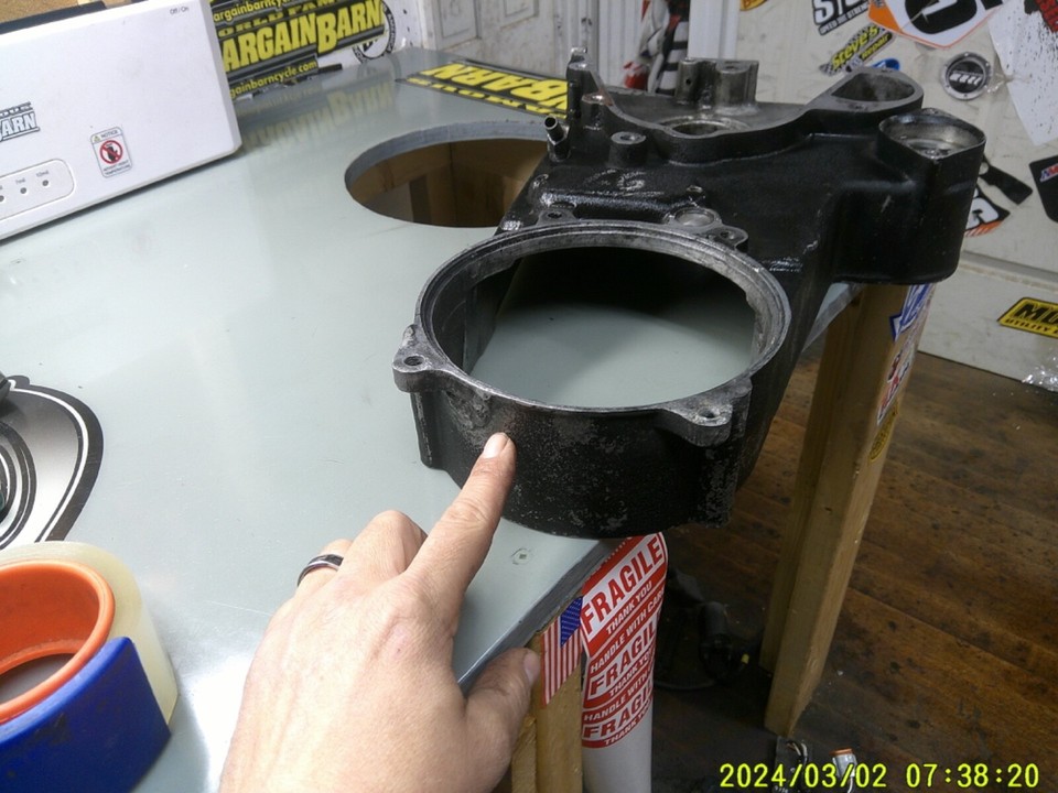 Harley Davidson Shovelhead Inner Primary Cover FL FX FLT FXR 60602-79 ...