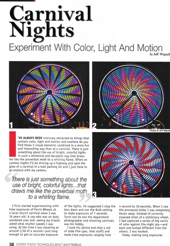 Expert Photo Techniques Magazine How-To Guide Exposure Lighting ...