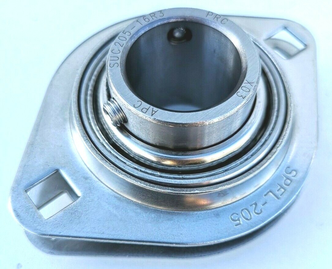 Premium Pressed Steel Flange Unit, STAINLESS UCPFL204 UCPFL205 UCPFL206 ...