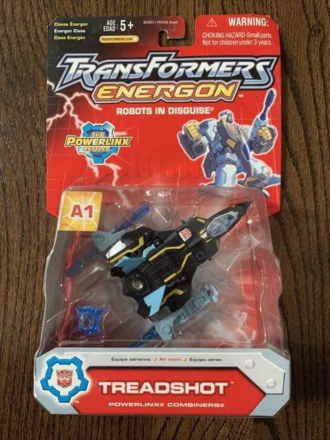Hasbro Transformers Energon TREADSHOT Powerlinx A1 Combiner ~ G1 ...