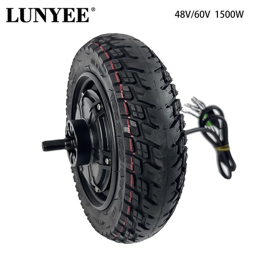 10 Inch 48V 60V 1500W Hub Motor Electric Scooter Wheel Tyre Electric ...