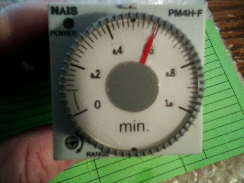 *NEW NAIS PM4HF11R-M-AC240V 200/240VAC OFF DELAY OCTAL TIMER MULTI ...