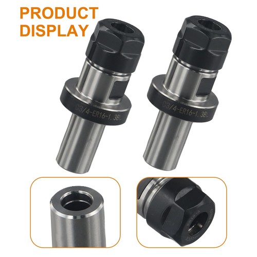 Straight Shank Collet Balanced Max Speed 12,000RPM Chuck Runout 0.0003 ...