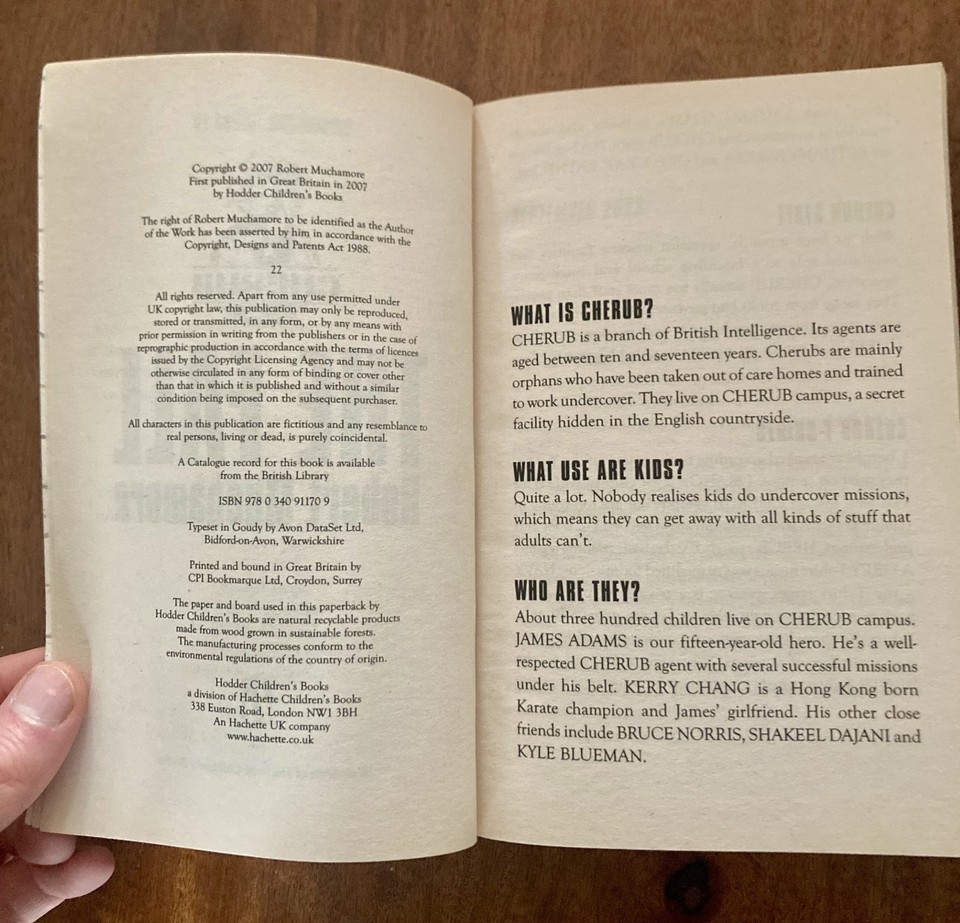 The Fall By Robert Muchamore - Book 7 (CHERUB) - Paperback 2007 | eBay UK